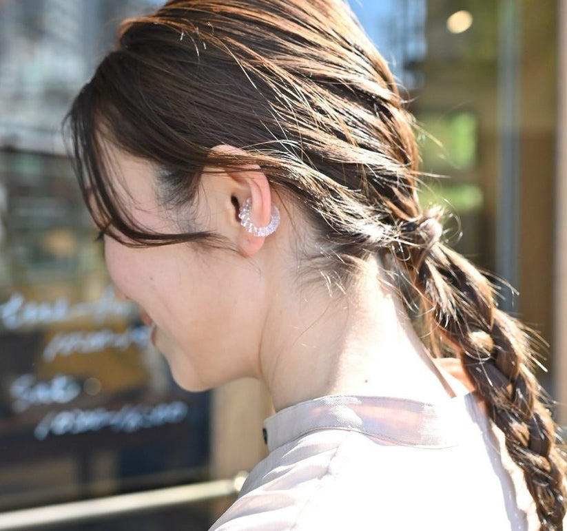 ガラスの2WAYイヤーカフ – OURHOME