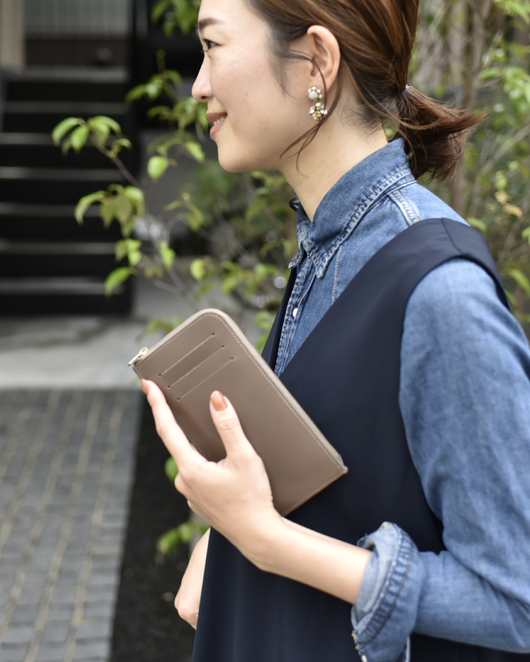 スリムなレザー長財布 – OURHOME